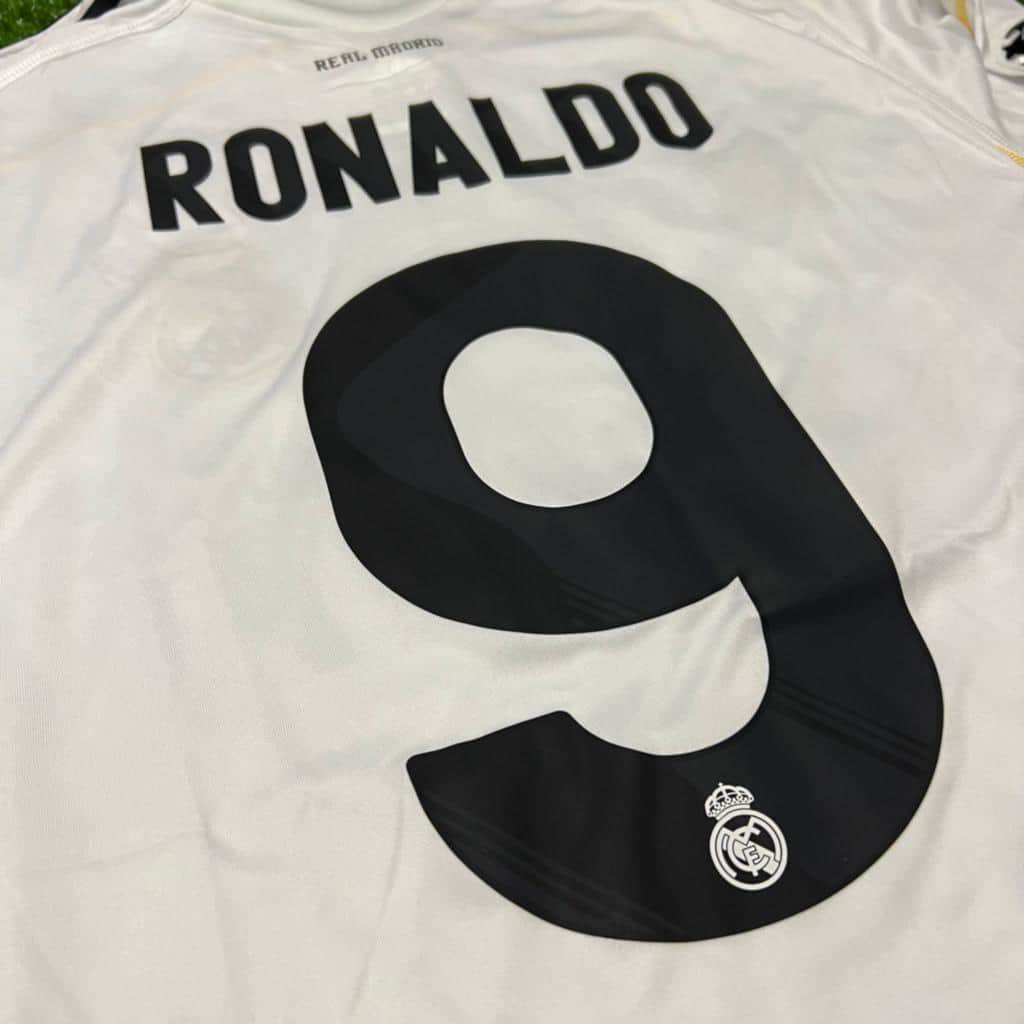 vamos|Real Madrid 09/10 Home Ronaldo Long Sleeve