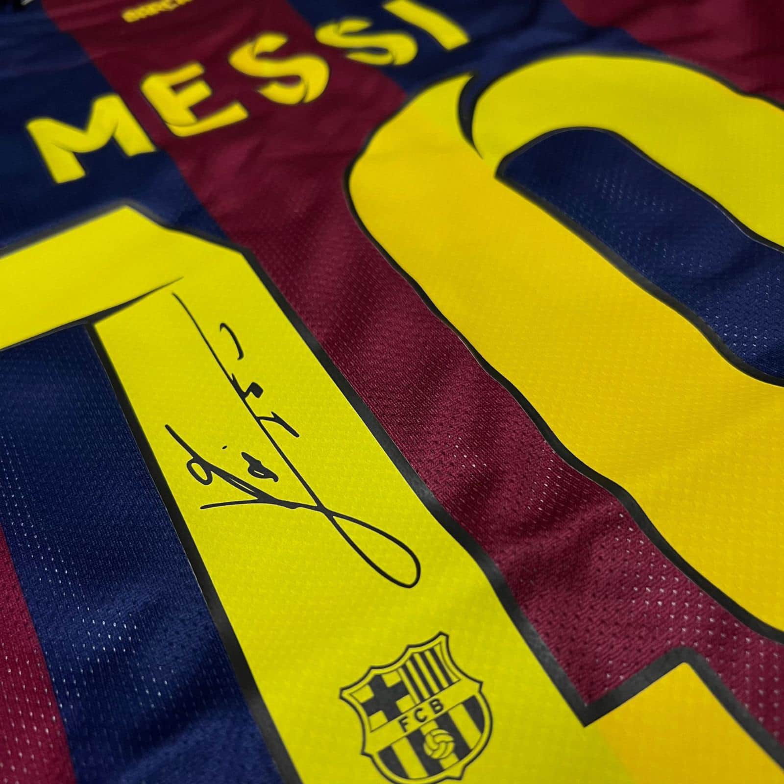 vamos|Barcelona 14/15 Home Final Messi Signature