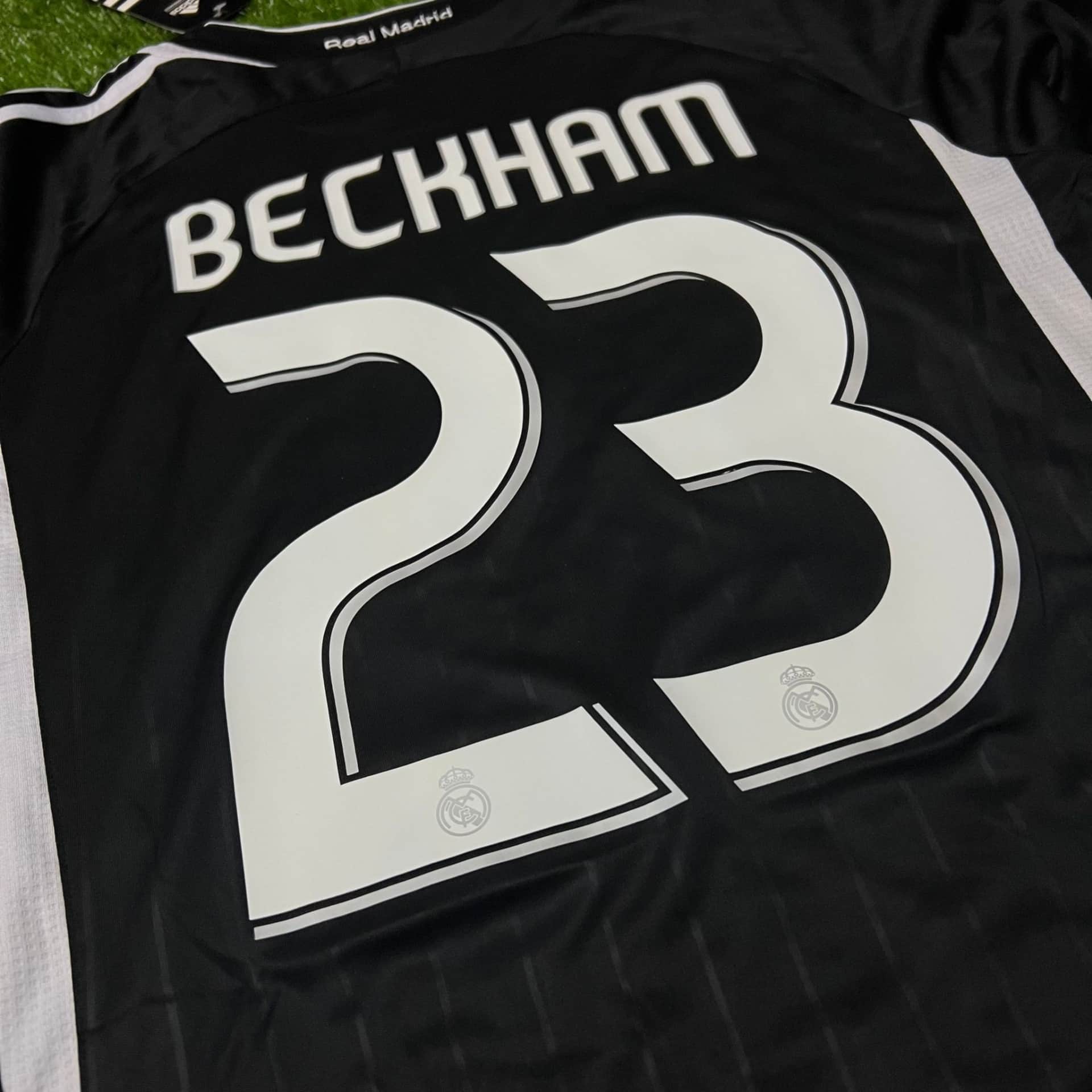 vamos|Real Madrid 06/07 Away Beckham Long Sleeve